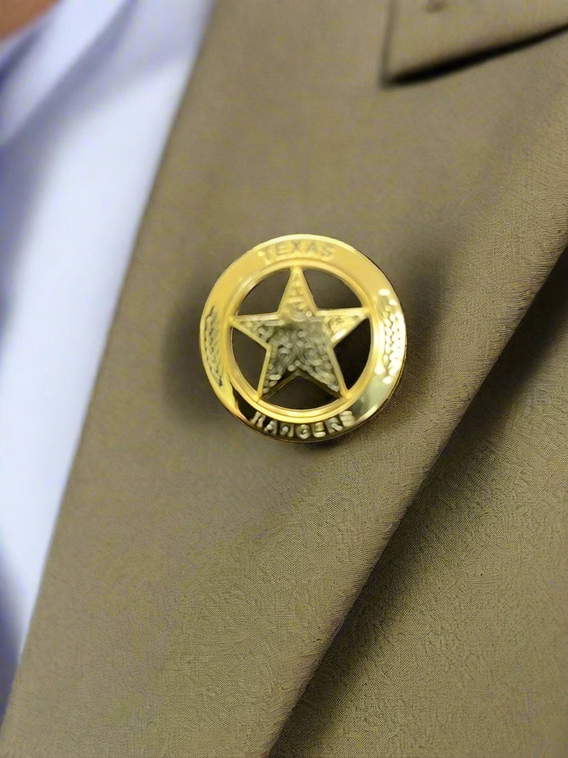 Texas Ranger Lapel Pin – Texas Ranger Hall of Fame & Museum